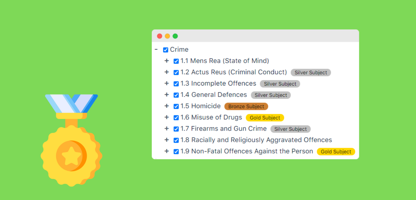 Efficient Study: Target critical areas of law – Police Inspire